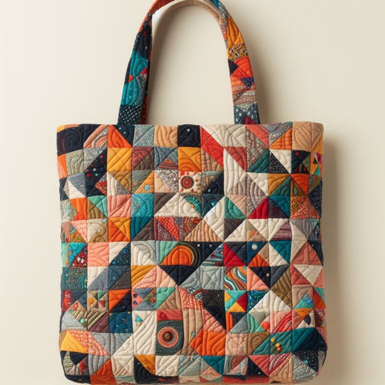 Quilted Fabric Bag – Free Pattern