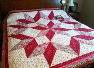 Carpenter Star Quilt – Free Pattern